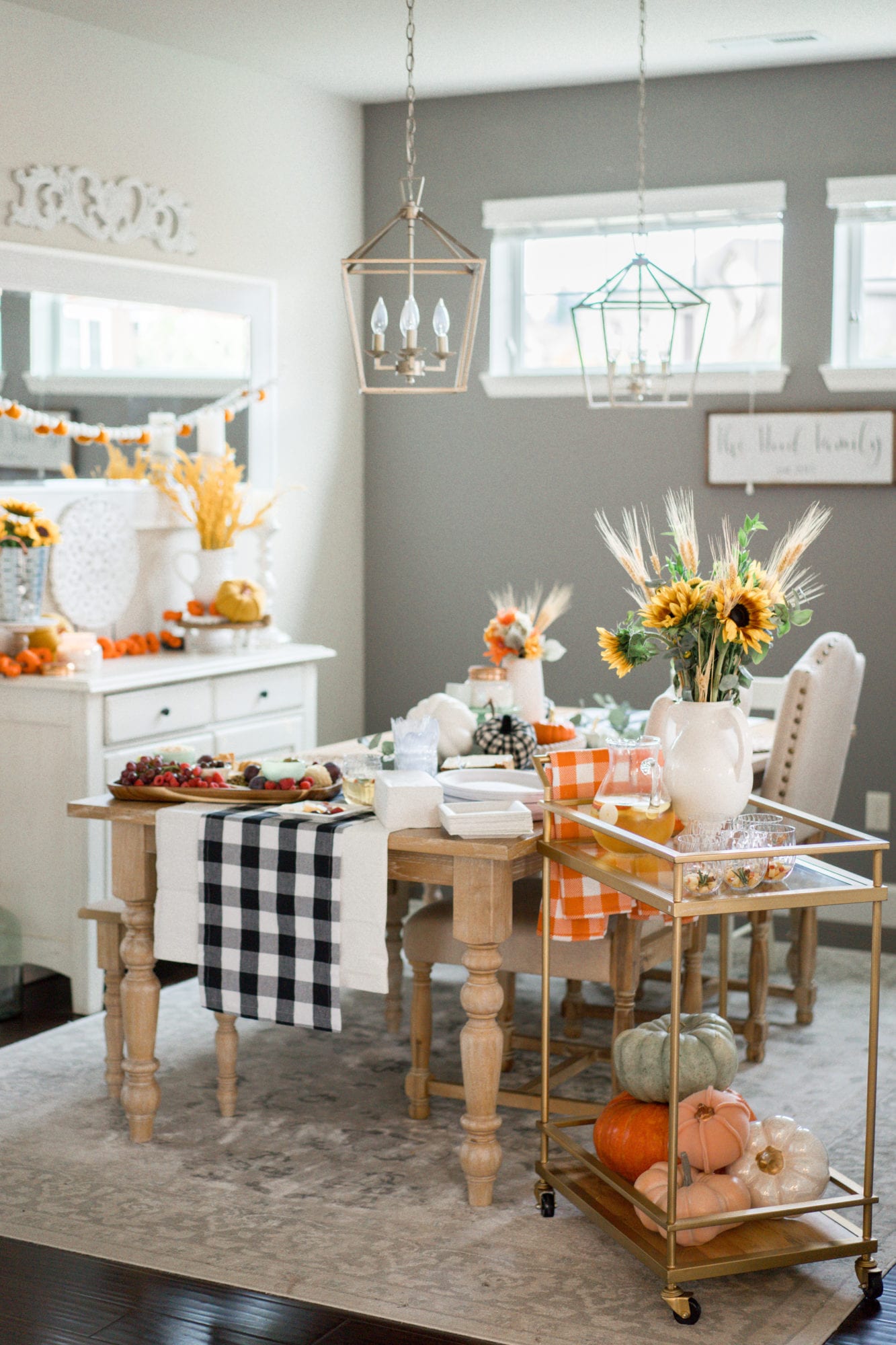 Easy Entertaining - A Fall Girlfriend Happy Hour