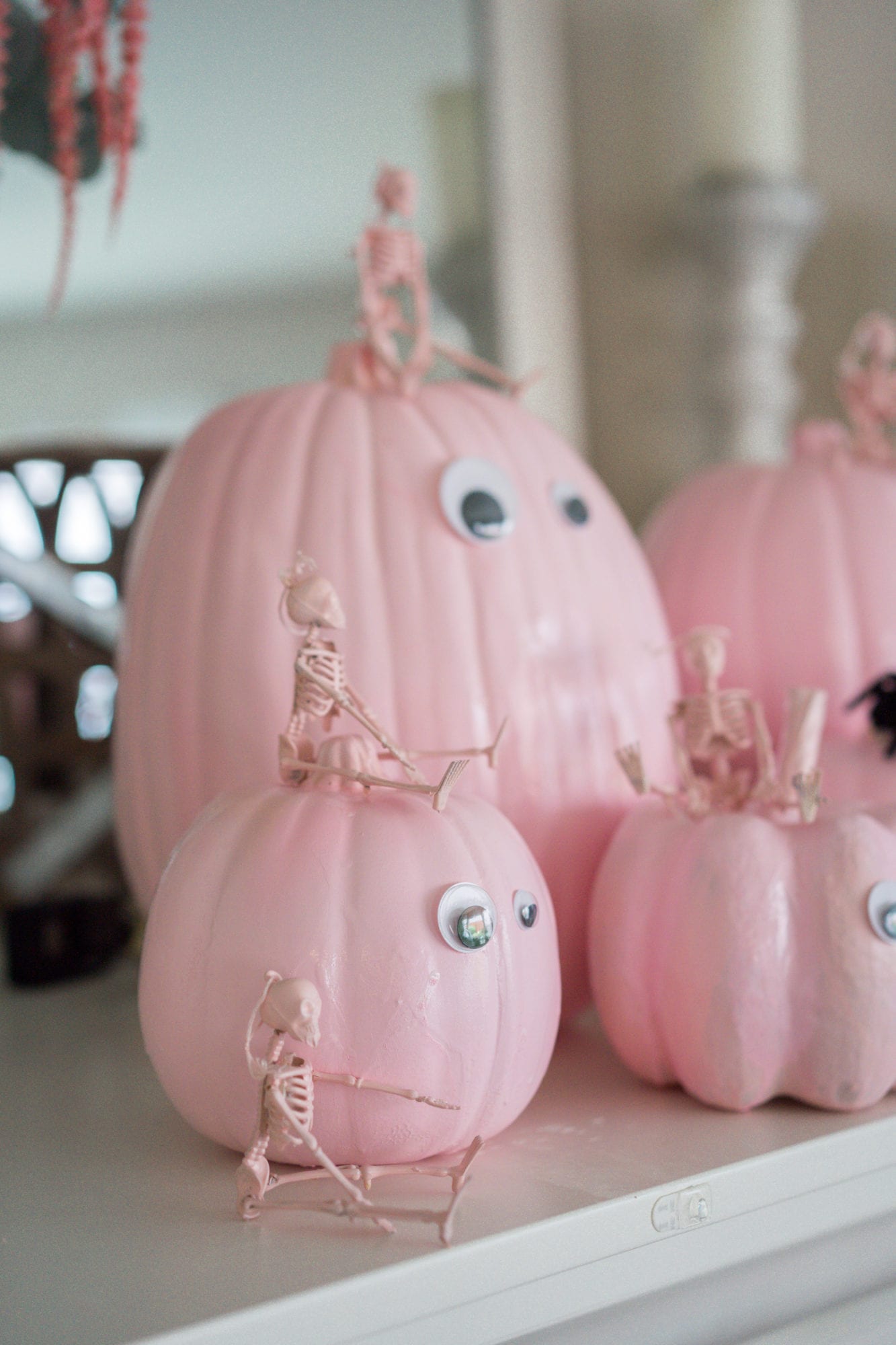 Pink Pumpkin Decorations