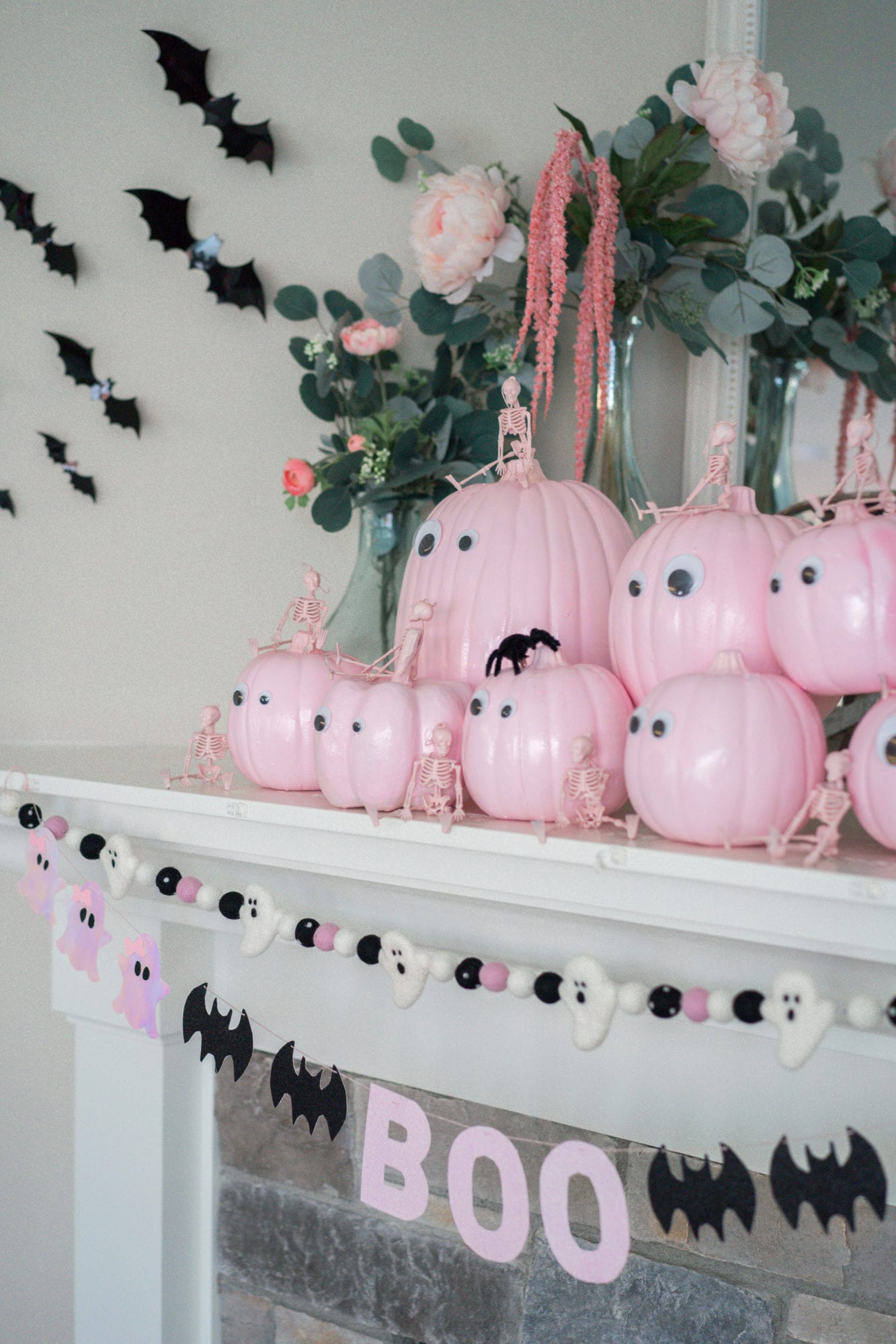 Pink Pumpkin Decorations