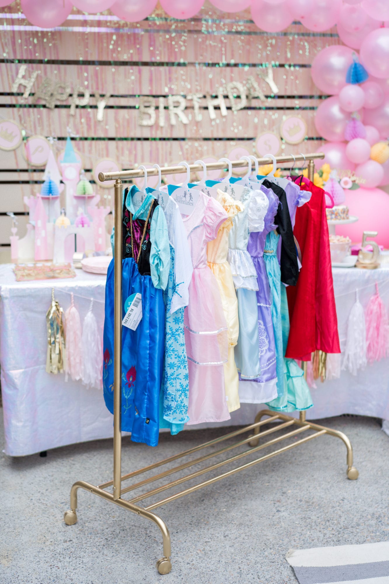 McKinlee Turns 5 - Our Princess Themed Party