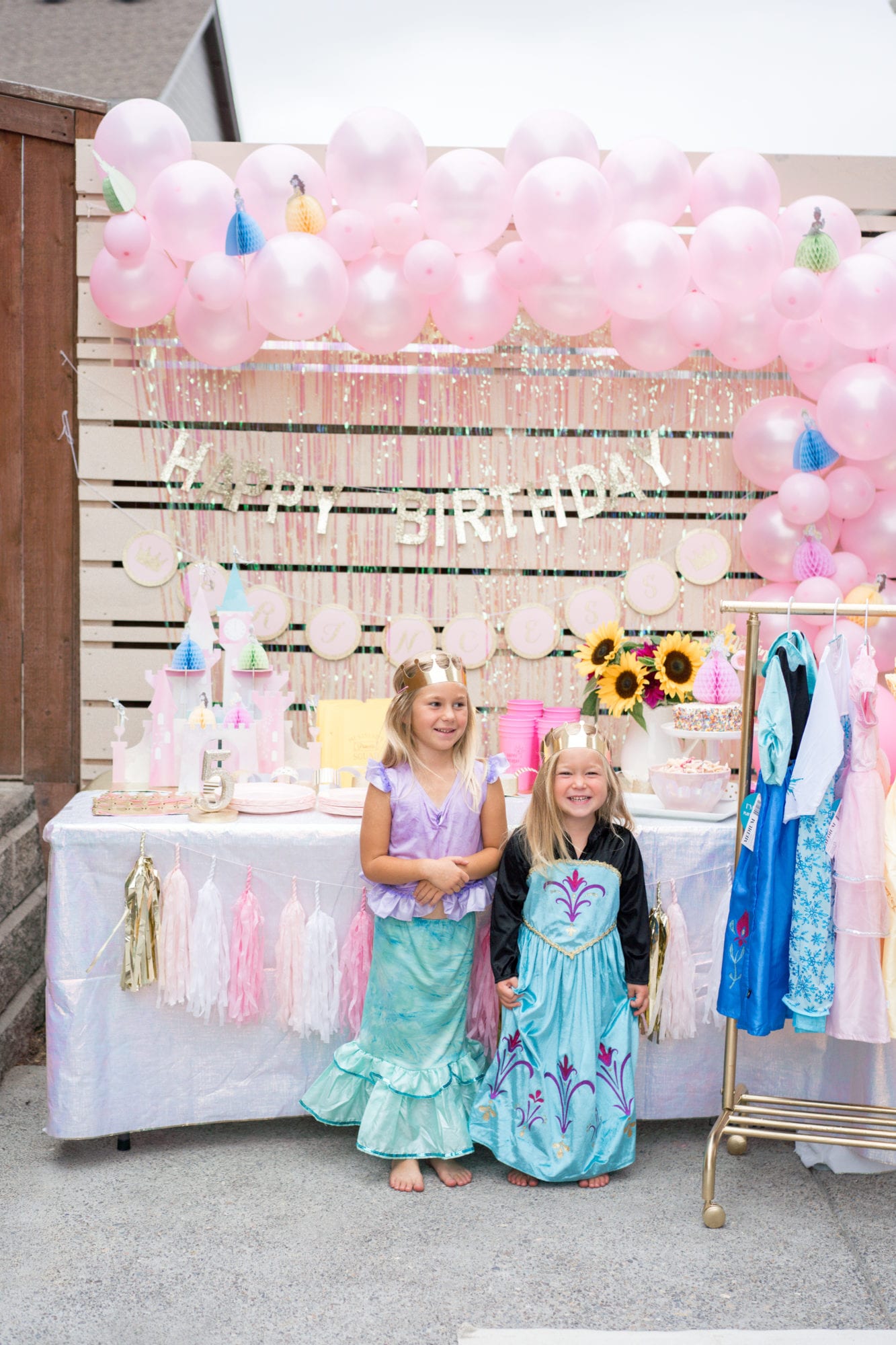McKinlee Turns 5 - Our Princess Themed Party