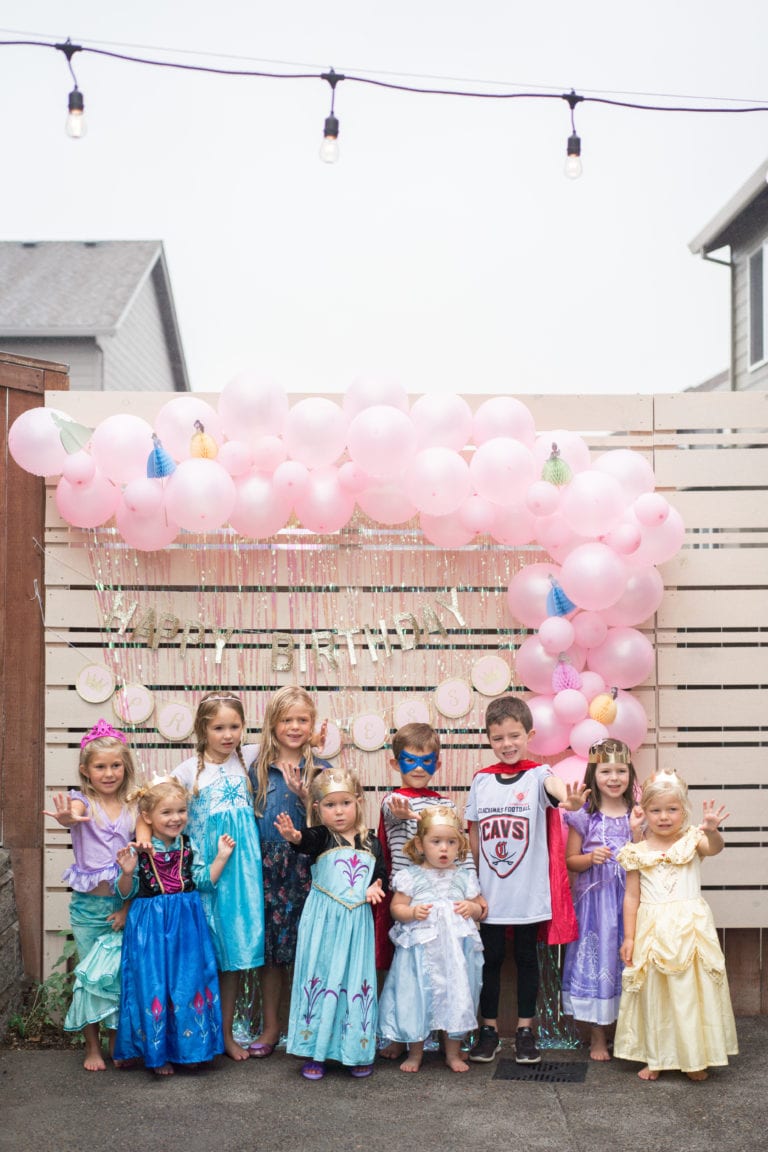 McKinlee Turns 5 - Our Princess Themed Party