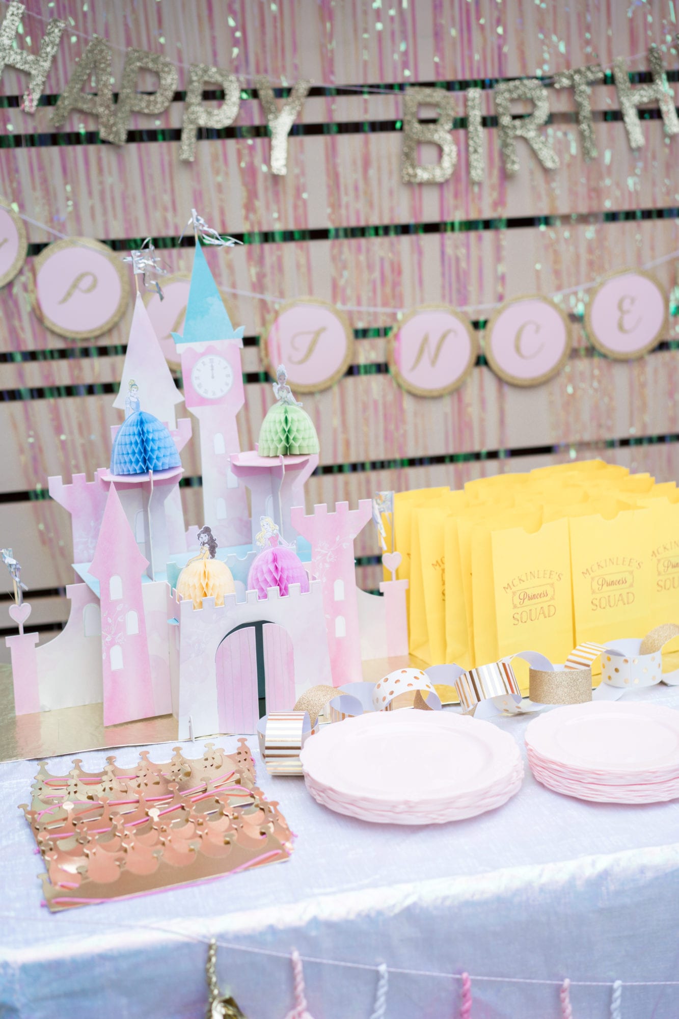 McKinlee Turns 5 - Our Princess Themed Party