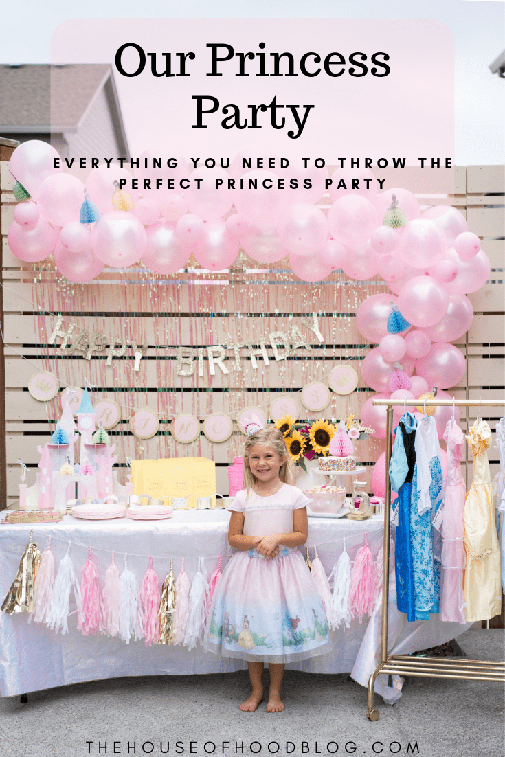 McKinlee Turns 5 - Our Princess Themed Party