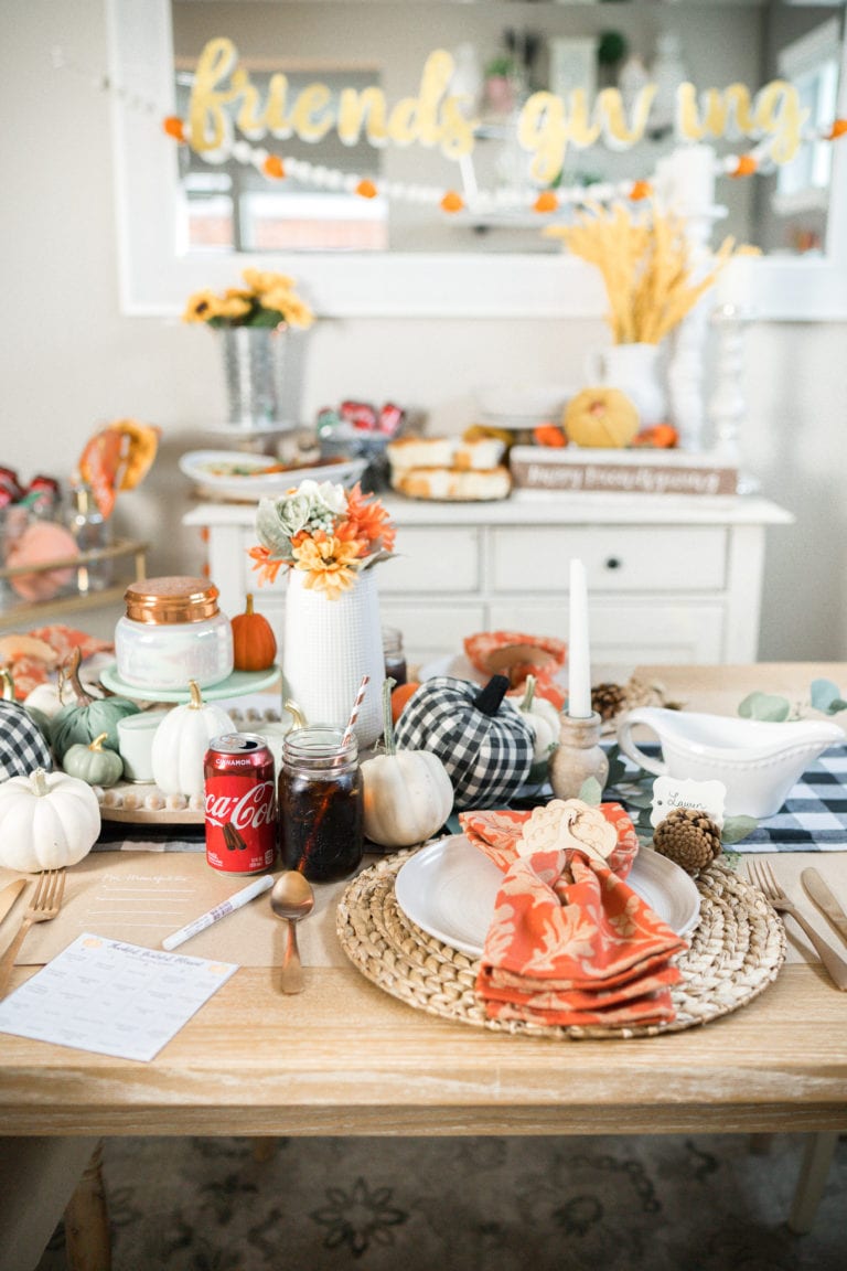 Friendsgiving Party Ideas - Decor and DIY's