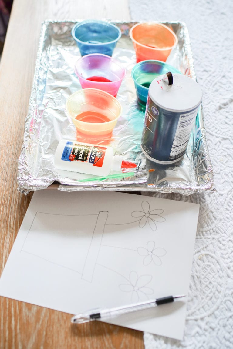 Salt Painting - A Fun Kids Craft Idea Your Kids Will Love!