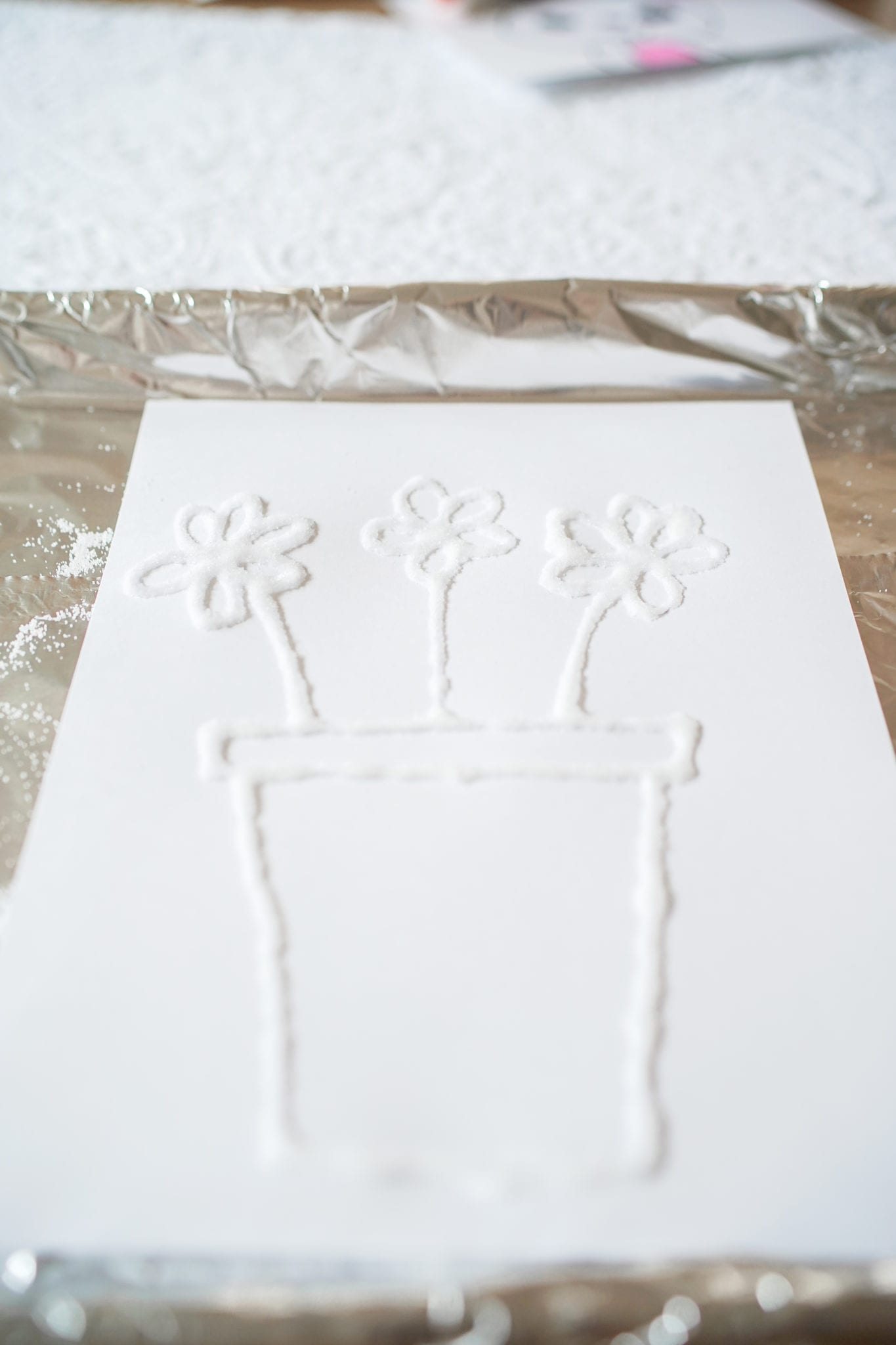 Salt Painting - A Fun Kids Craft Idea Your Kids Will Love!