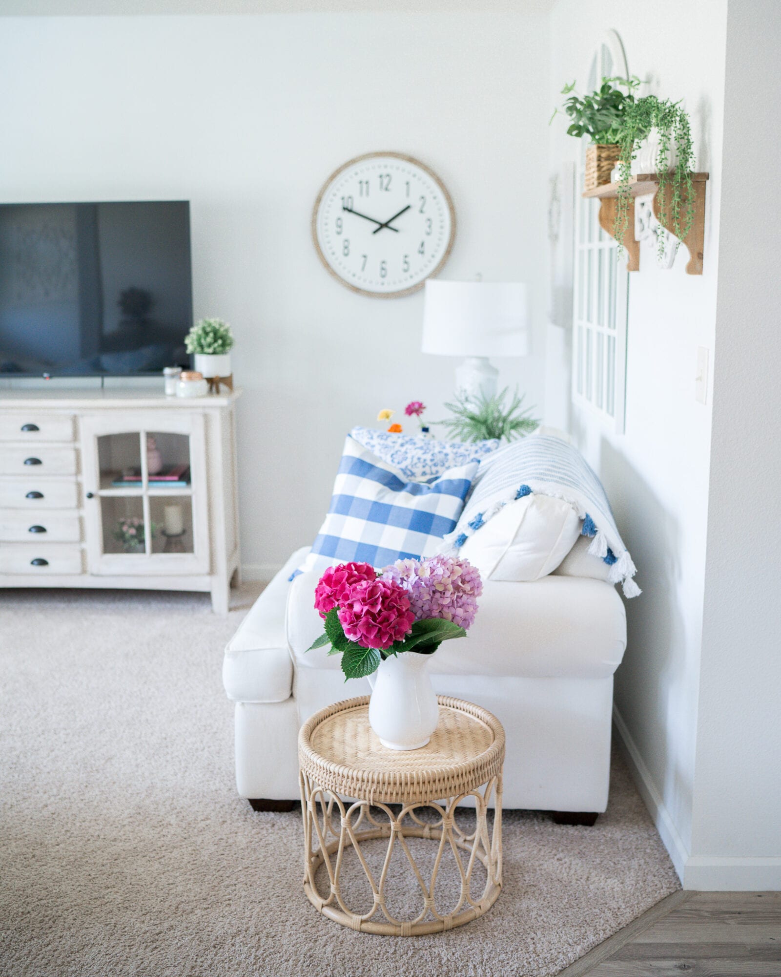 Cornflower Blue Decor Accents