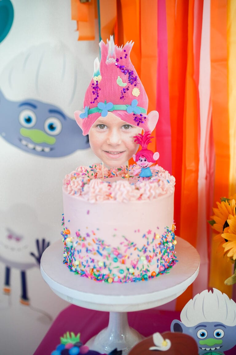 Trolls Princess Poppy Birthday Party