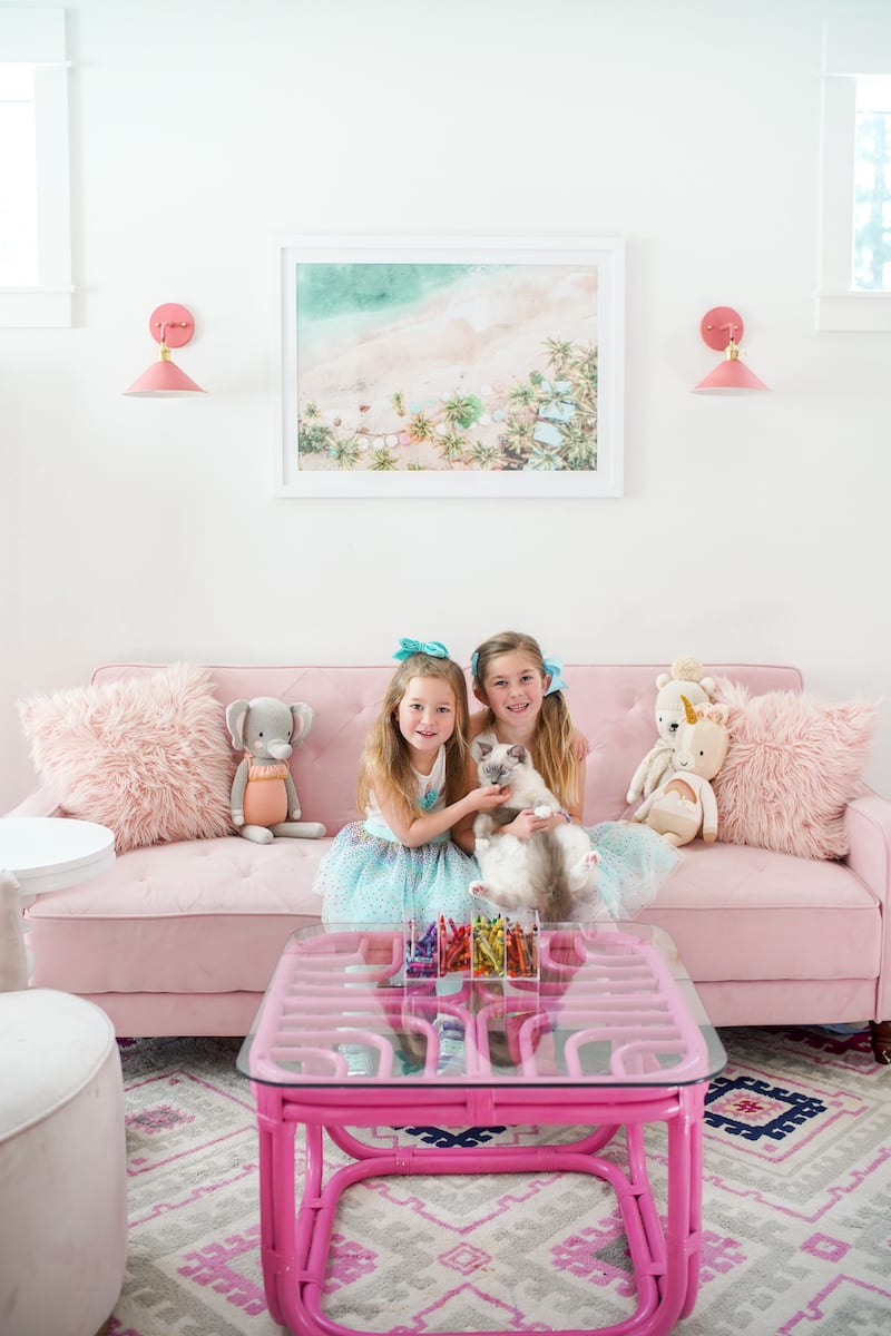 Pink Playroom Decor - Girls Playroom Decor Ideas!