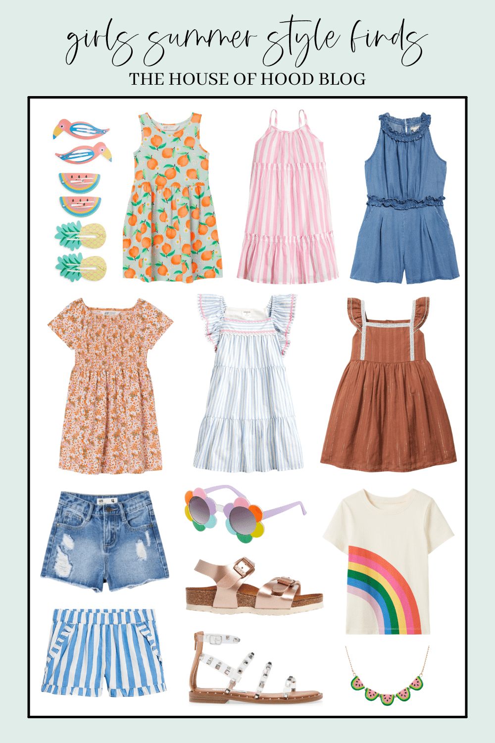 Little Girls Summer Clothing Ideas