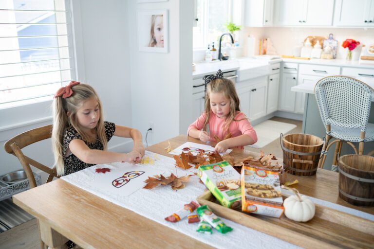 Fall Leaf Crafts + Our Favorite Snacks