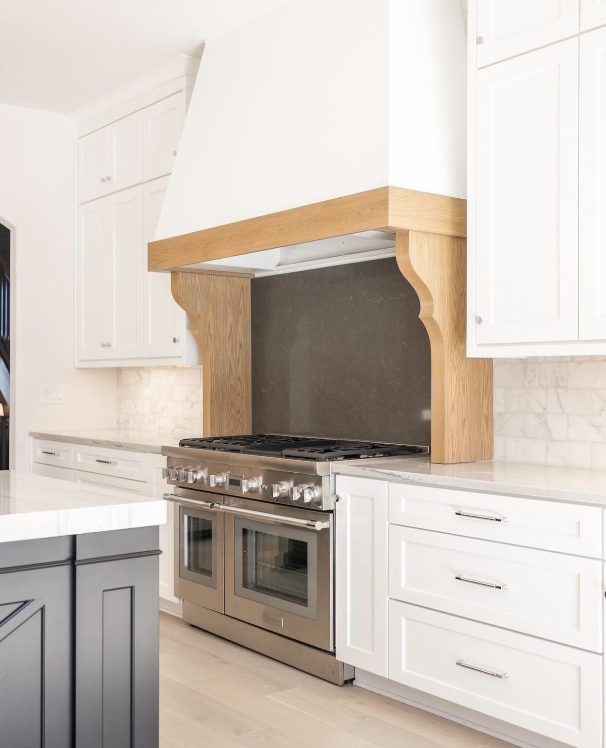 Kitchen Hood Vent with Wood Trim - Over 20 Ideas You Will Love!