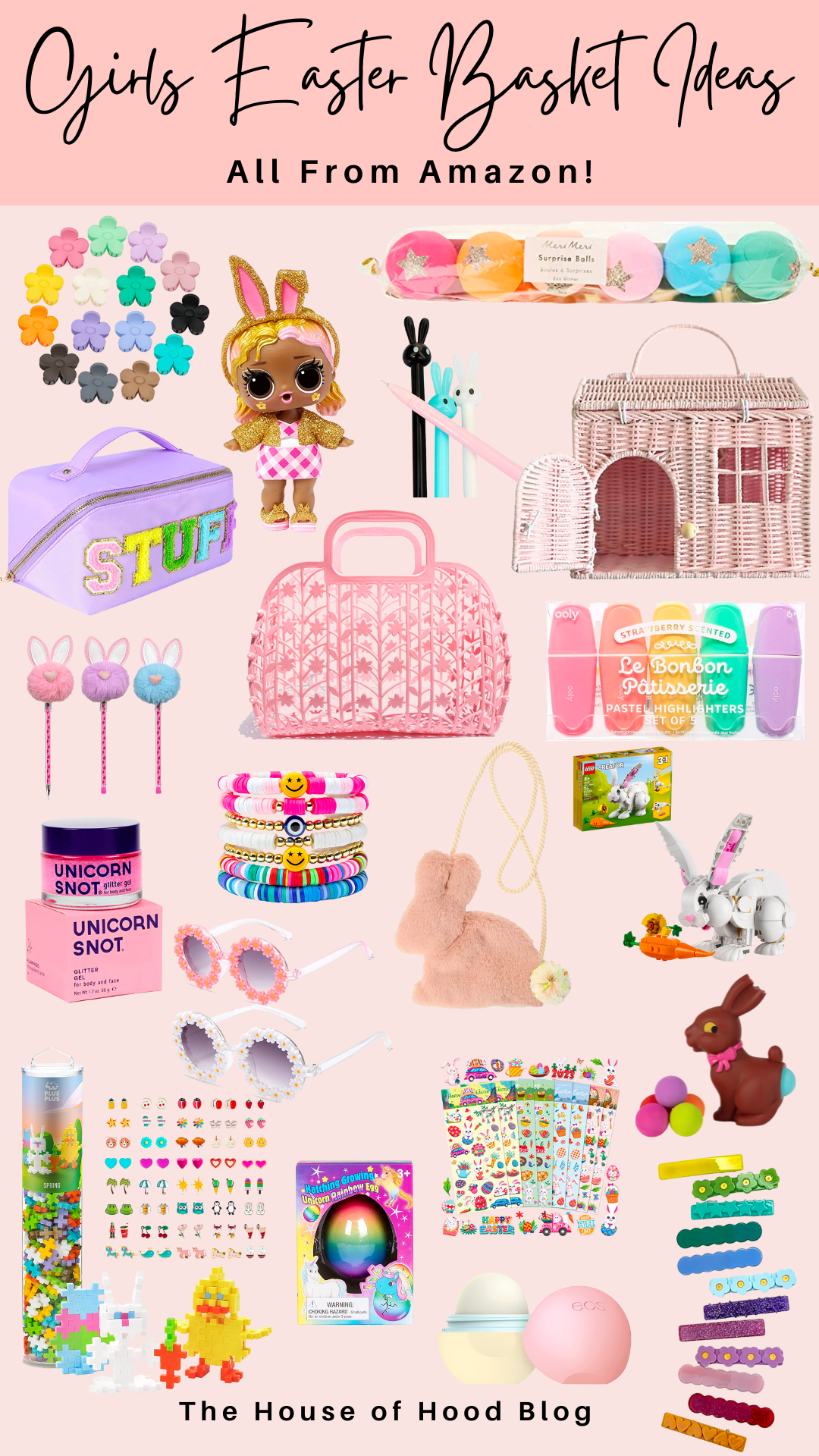 21 Unique Easter Basket Stuffer Ideas for Girls from Amazon