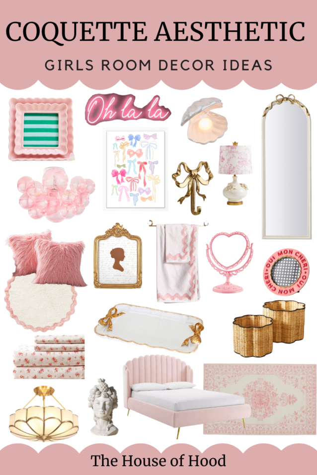 Coquette Aesthetic Design in a Girl's Bedroom: How to Create a Dreamy ...
