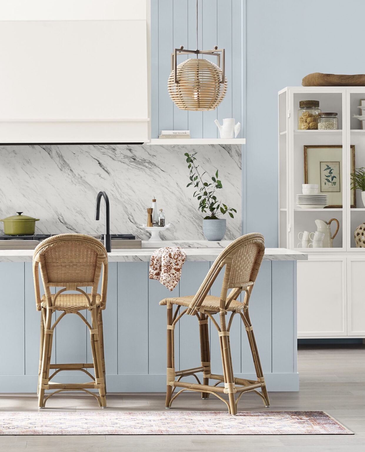 Coastal Blue Paint - Sherwin Williams Upward Paint Review