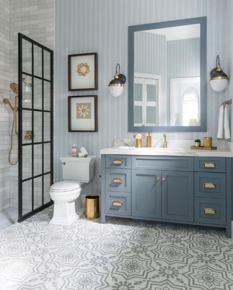 Our Coastal Blue Bathroom Design - 19 Gorgeous Ideas You'll Love!