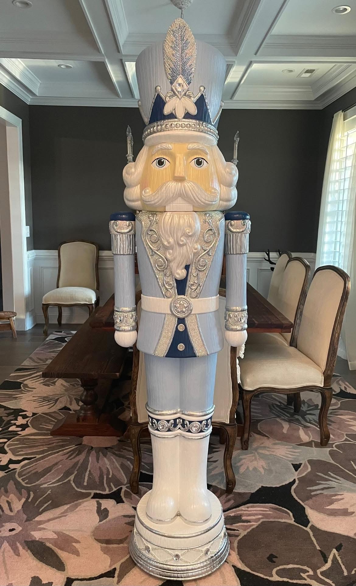 How to DIY and Paint the Viral 6 Foot Walmart Nutcracker: Creative Holiday Decorating Ideas
