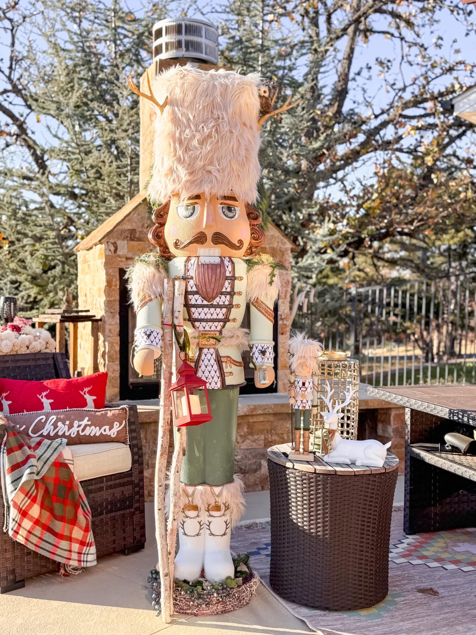 How to DIY and Paint the Viral 6 Foot Walmart Nutcracker: Creative Holiday Decorating Ideas