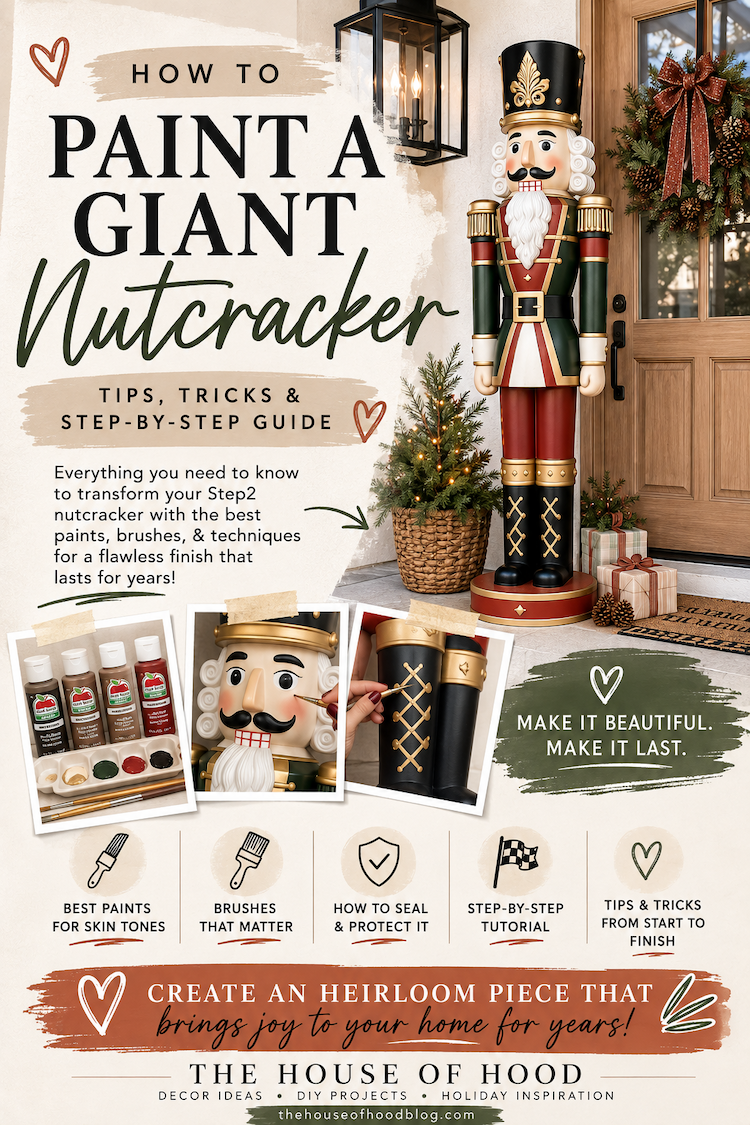 How to Paint a Giant Nutcracker: Supplies, Tips & Mistakes to Avoid
